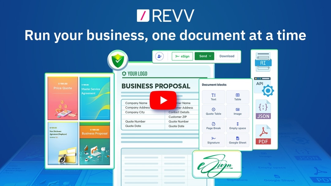Revv | Your intelligent business partner to manage paperwork